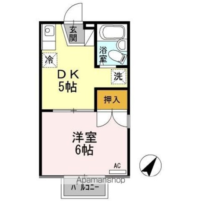 メイゾンベルサ C棟(1DK) | 周南市の賃貸アパート(3.5万円)